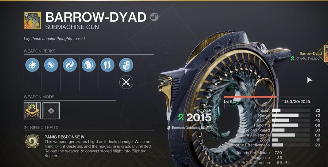 A Hammer's Path Quest In Destiny 2 For Barrow-Dyad Catalyst ...