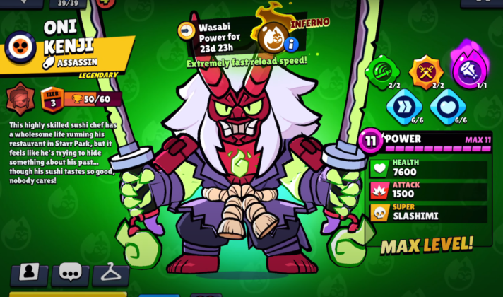 How To Get The Oni Skin For Kenji In Brawl Stars? - afrosamuraigame.com